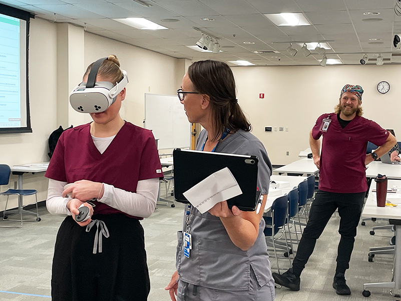 The Patient isn’t Real, but the Care is – Lane Nursing Students ...