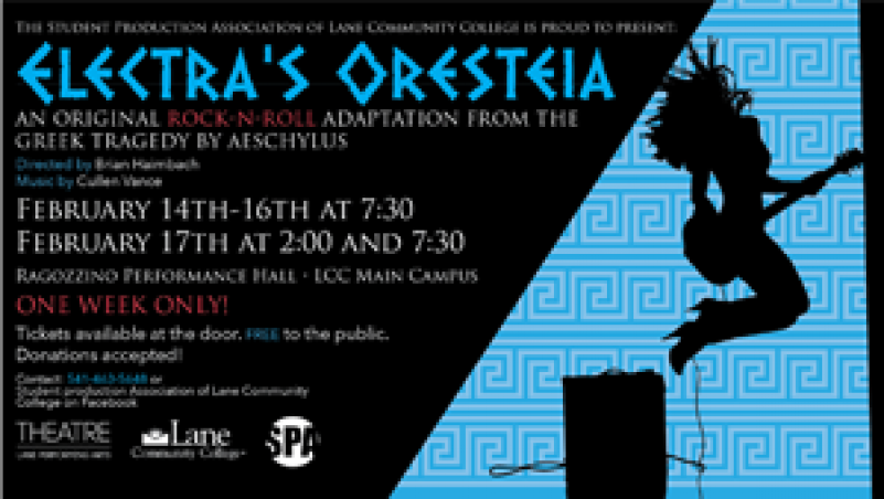 SPA presents “Electra’s Oresteia” at LCC Feb. 14-17 | Lane Community ...