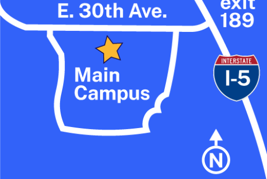 LCC Trades Expo and Open House Map | Lane Community College